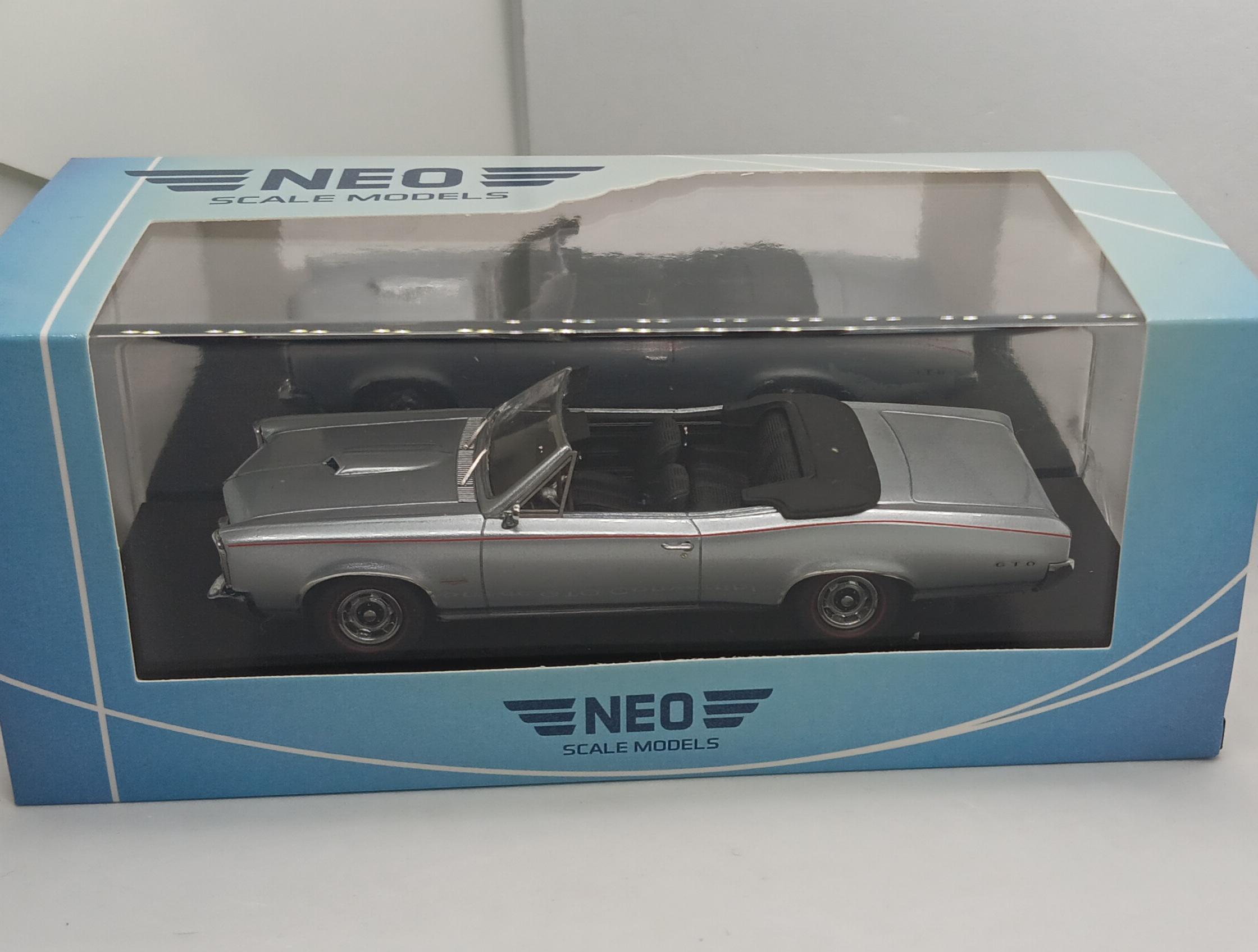 Pontiac GTO Convertible ( 1966 ), Modelcar by Neo, Scale 1/43 - Etsy