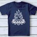 Campfire SVG File: Fire Pit Line Art for Cricut, Silhouette, Glowforge ...