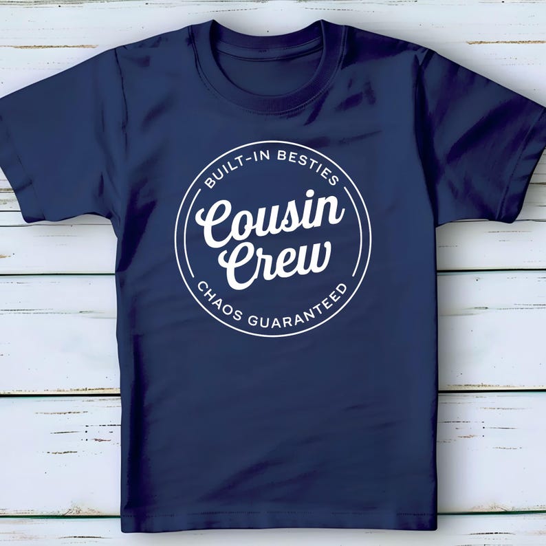 Cousin Crew SVG PNG: Family Reunion Design, Built-in Besties (cut File ...