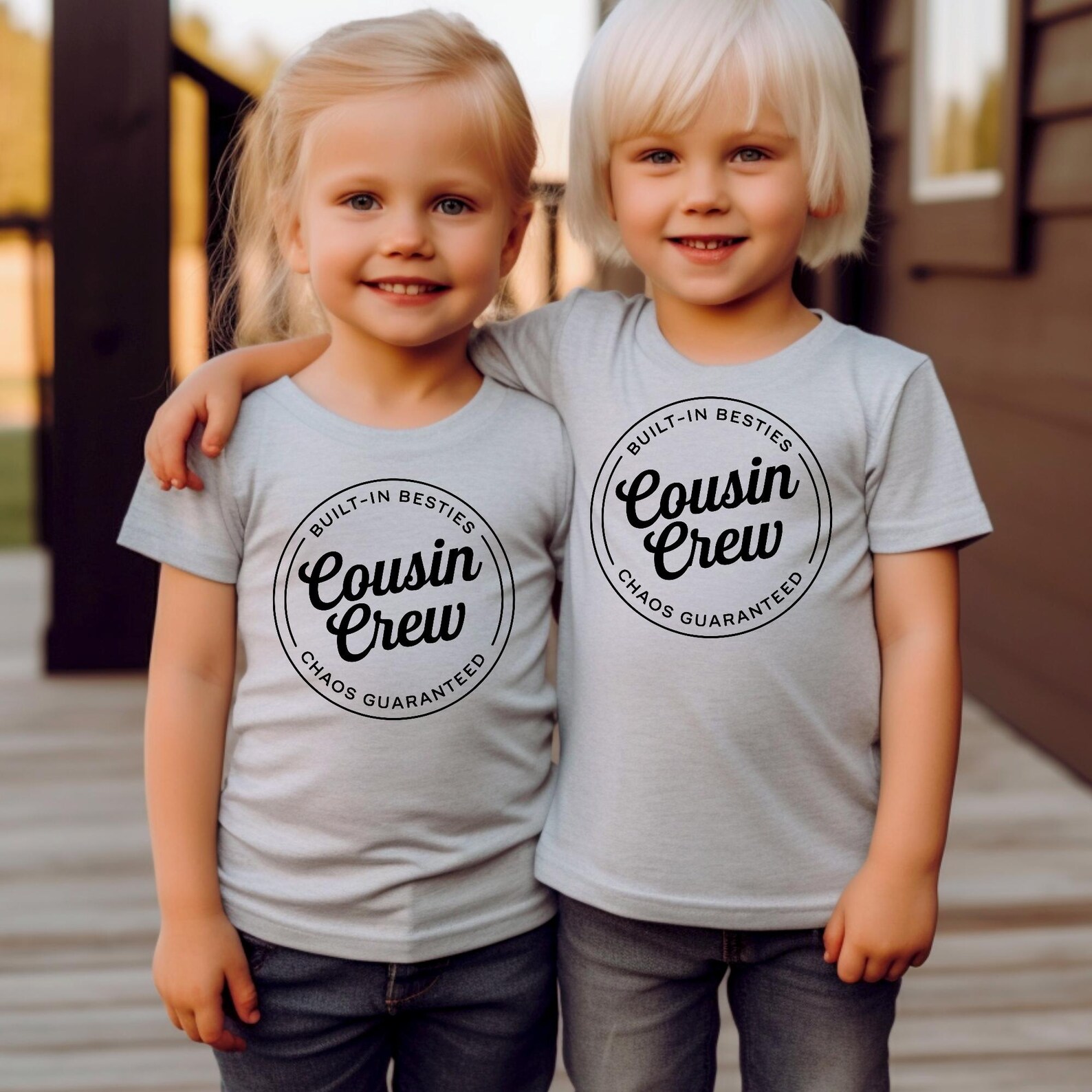 Cousin Crew SVG PNG: Family Reunion Design, Built-in Besties (cut File ...