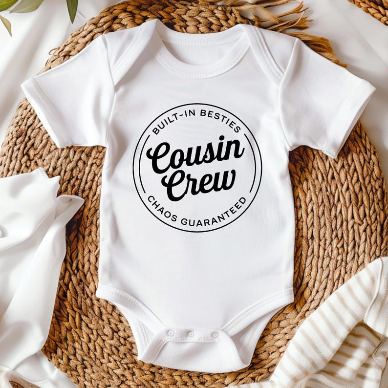 Cousin Crew SVG PNG: Family Reunion Design, Built-in Besties (cut File ...