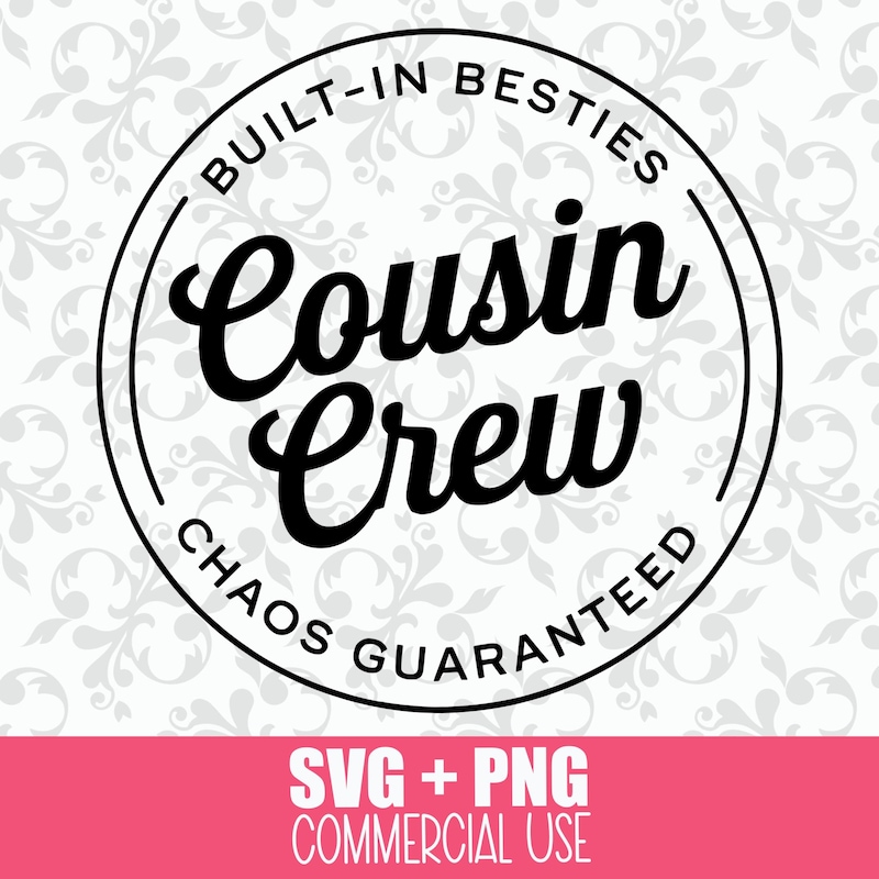 Cousin Crew Svg Dtf - Etsy