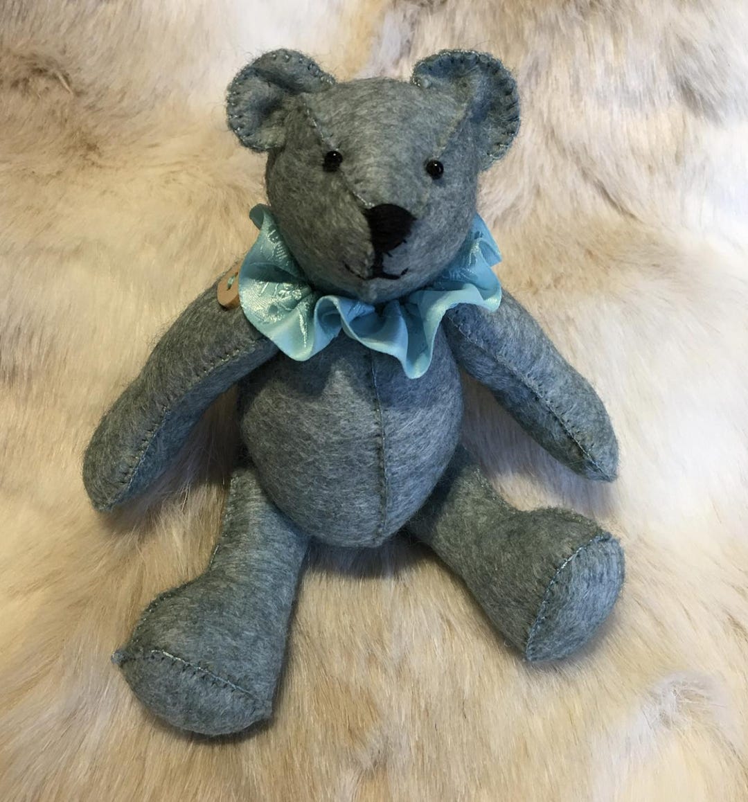 Miniature Teddy Bear - Joseph - Etsy