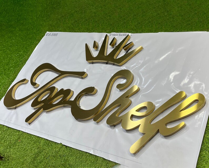 Custom LED Sign, Clinic Name Sign, Storefront Business Sign, Salon Sign ...