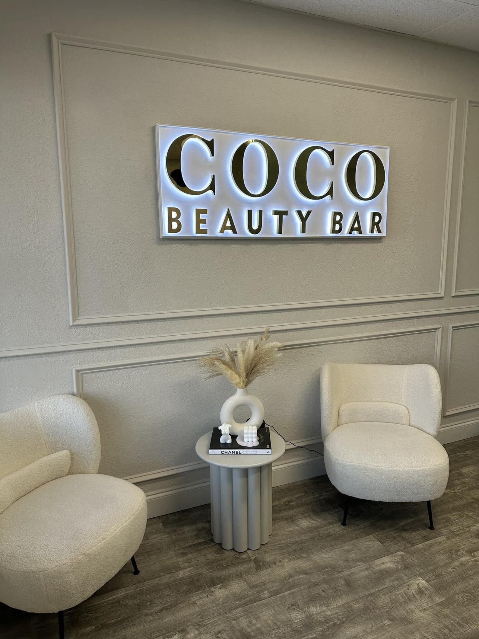 Custom LED Sign, Clinic Name Sign, Storefront Business Sign, Salon Sign ...