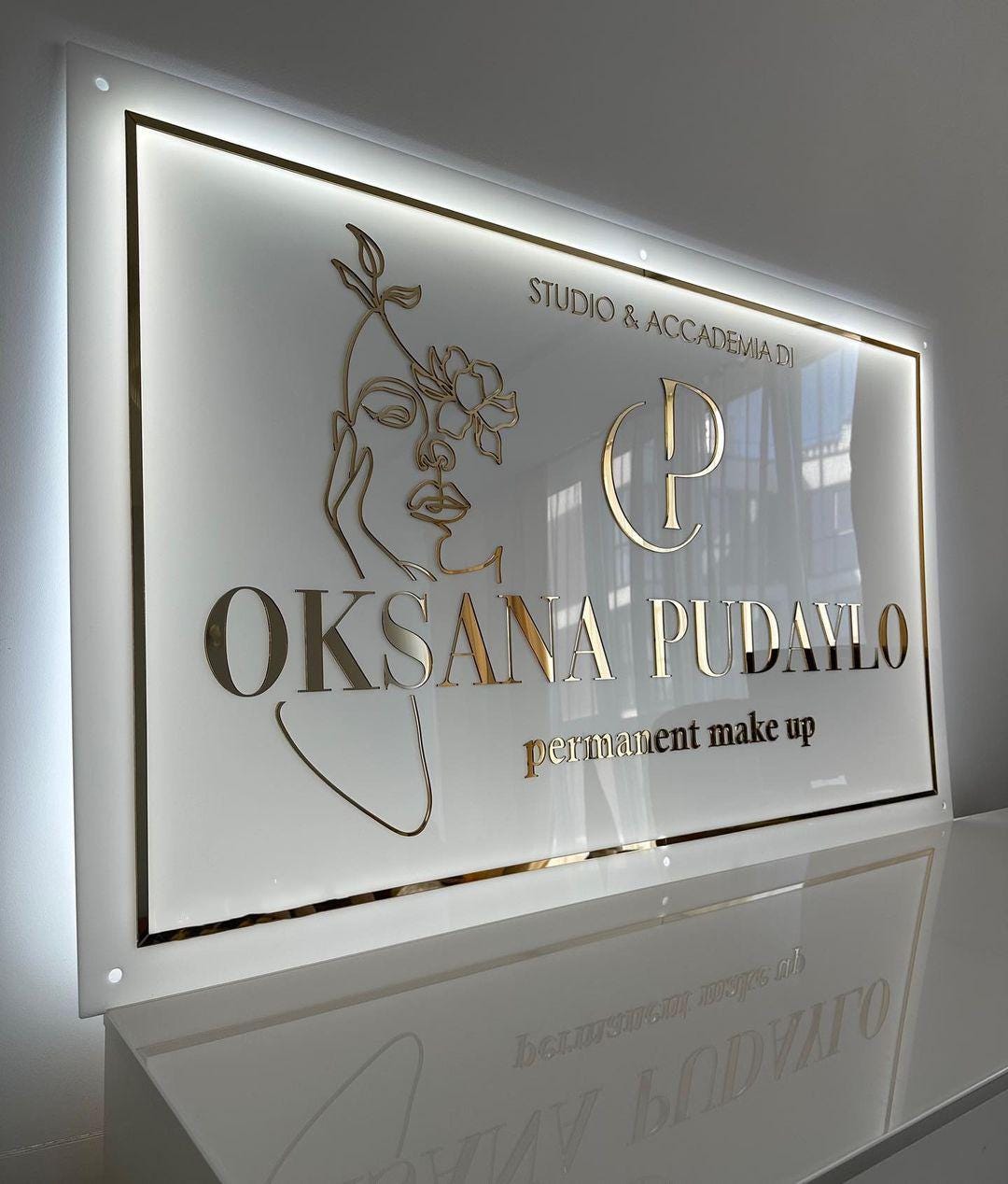 Light up Sign, Custom LED Sign, Backlit Logo Sign, Acrylic Business ...