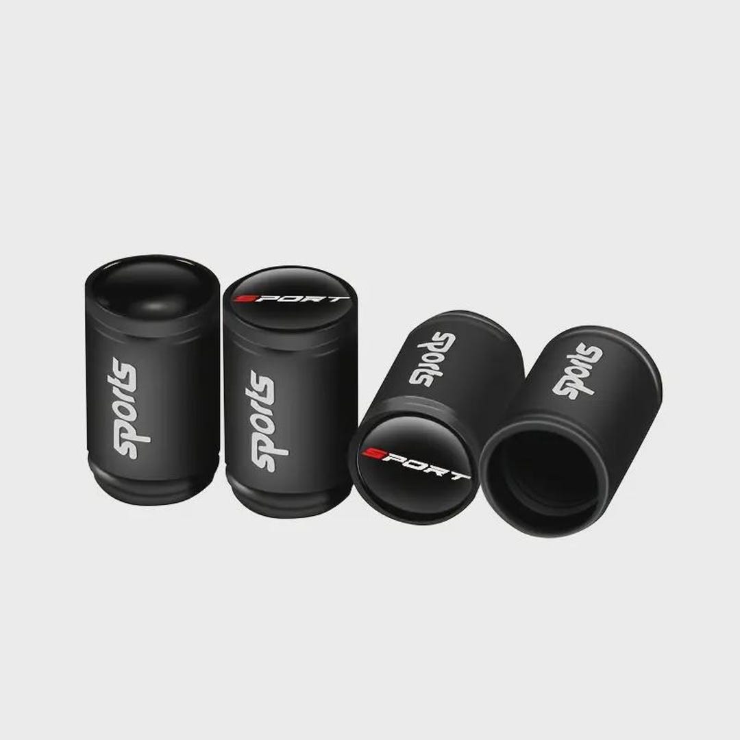 LIMITED EDITION: Premium Black Sports Car Dust Caps - Etsy