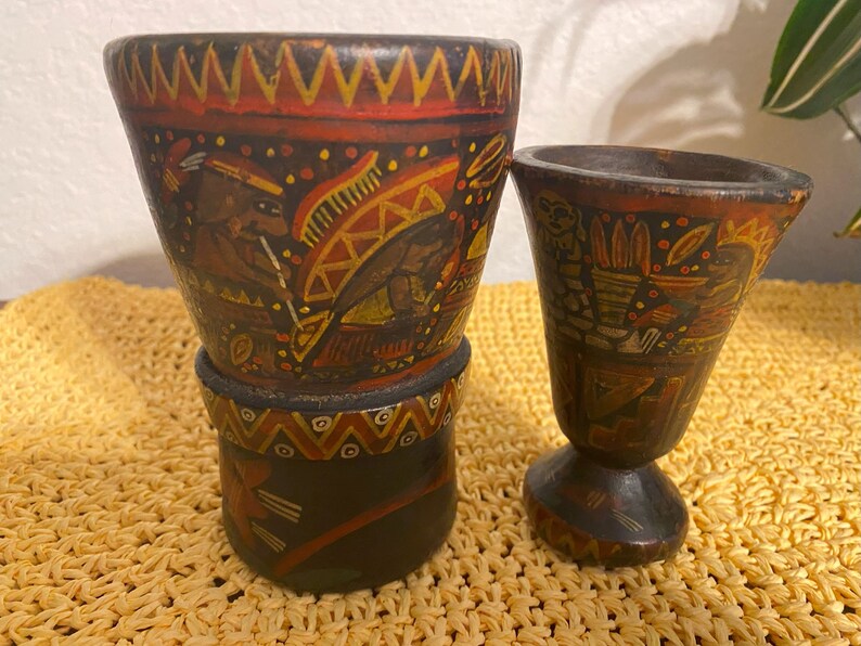 Antique Kero Probably 17th Century, Inca. - Etsy