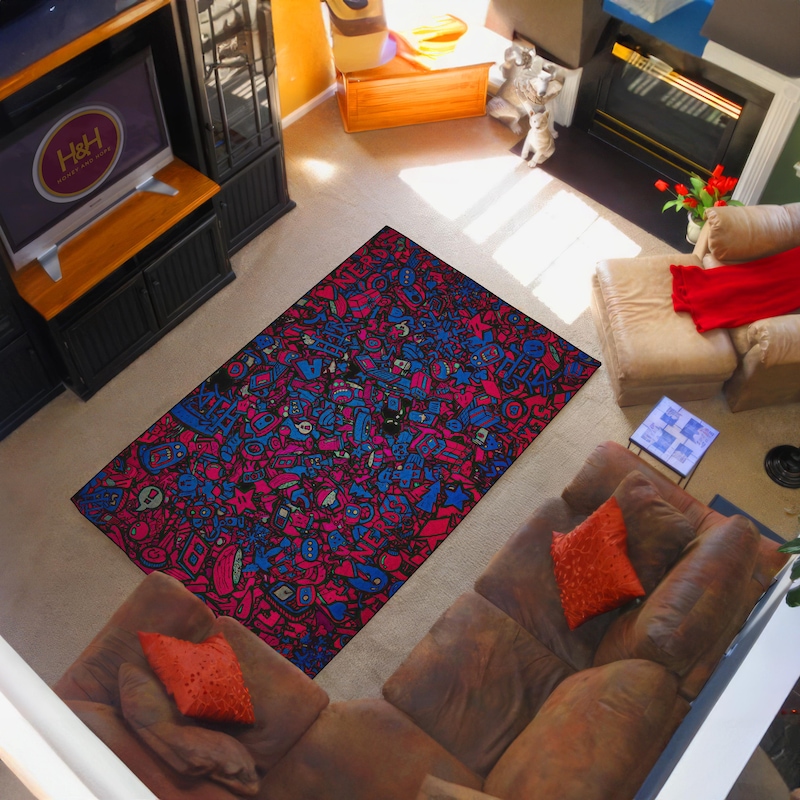 Geek Rug - Etsy