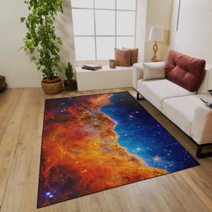 Space Rug,james Webb Pillars of Creation,nebula Rug,james Webb Space ...