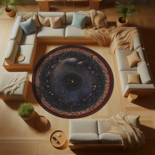 Universe Space Rug - Etsy