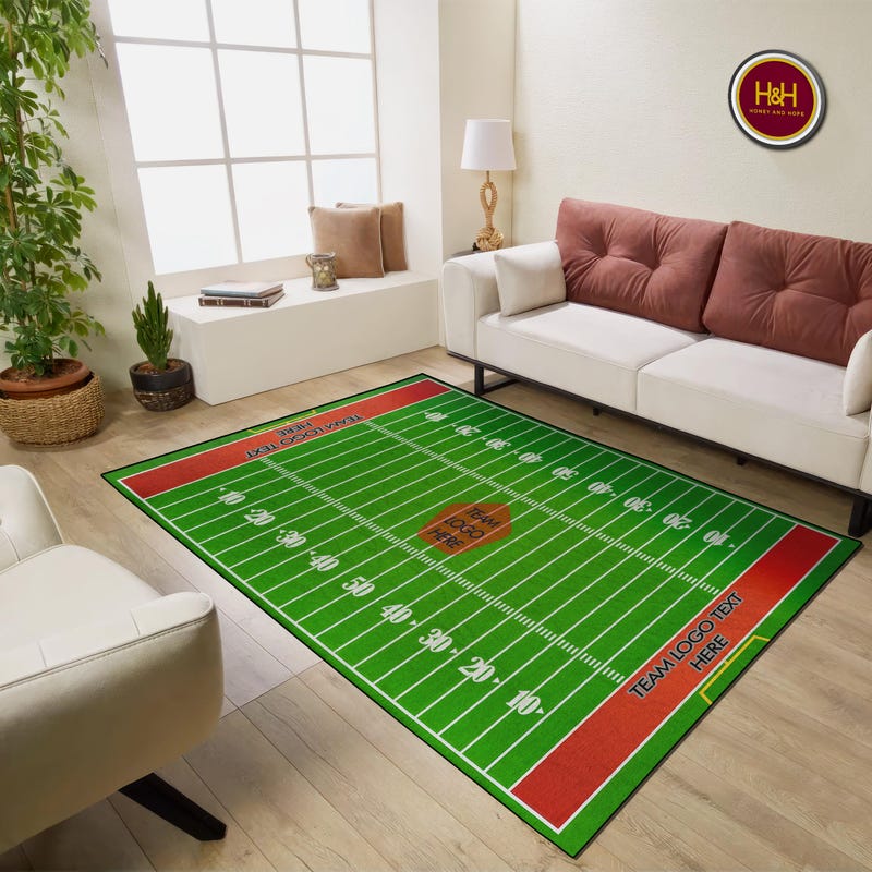 Sports Rug - Etsy
