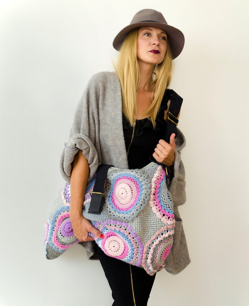 Large Slouchy Hobo Bag Extra Large Zipper Shoulder Bag for - Etsy UK