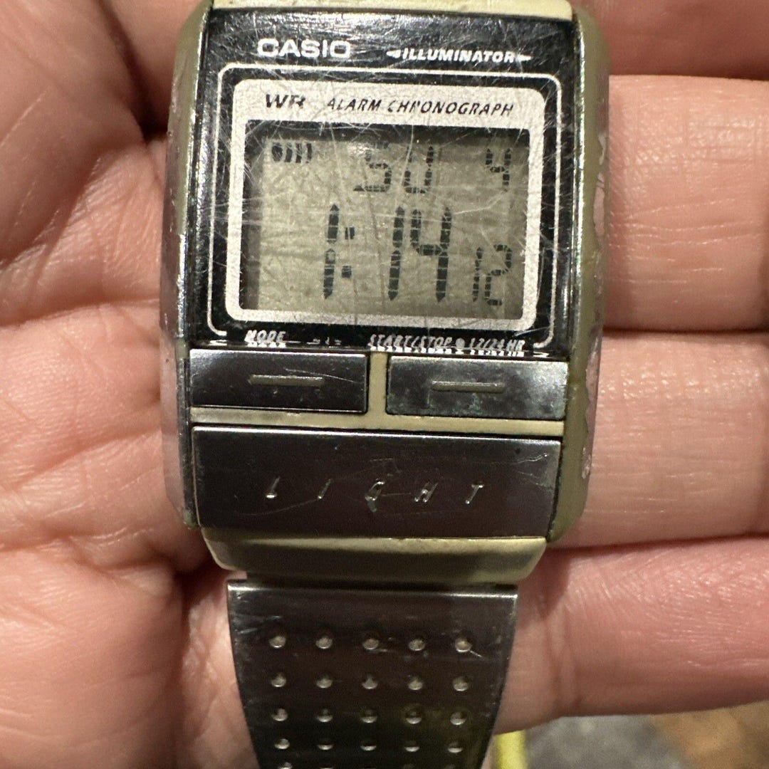 Casio Illuminator A200 Digital Men Vintage Collectable Runs but Need ...