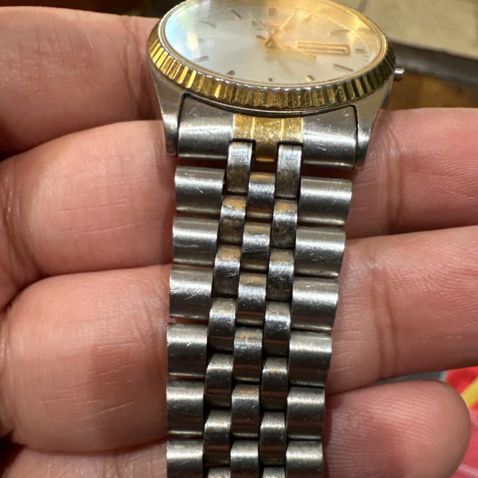 Working Seiko 18K Electro Gold Plate Women's Watch 020357-1689 New ...