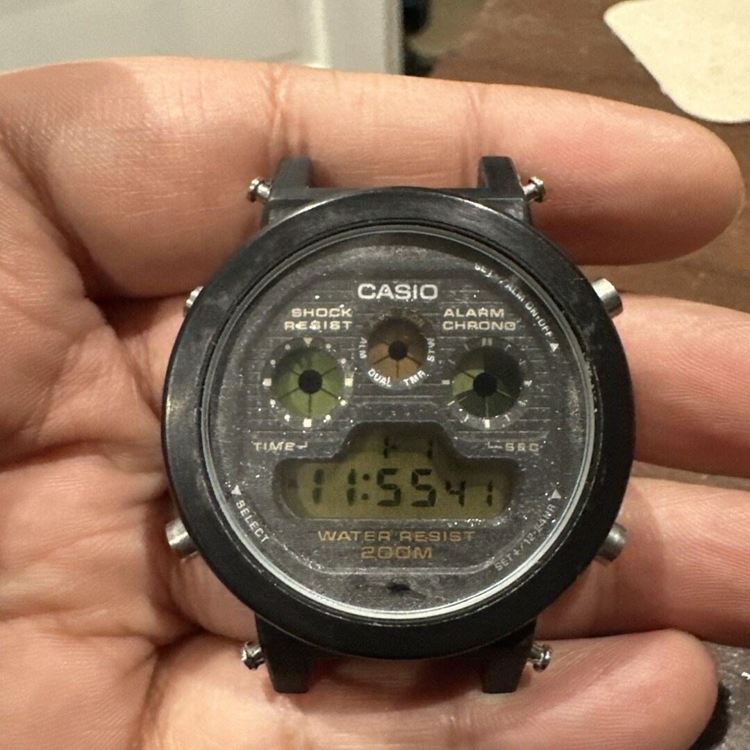 Working Vintage Casio G-shock DW-5900 Rare Antique Dial All Buttons ...