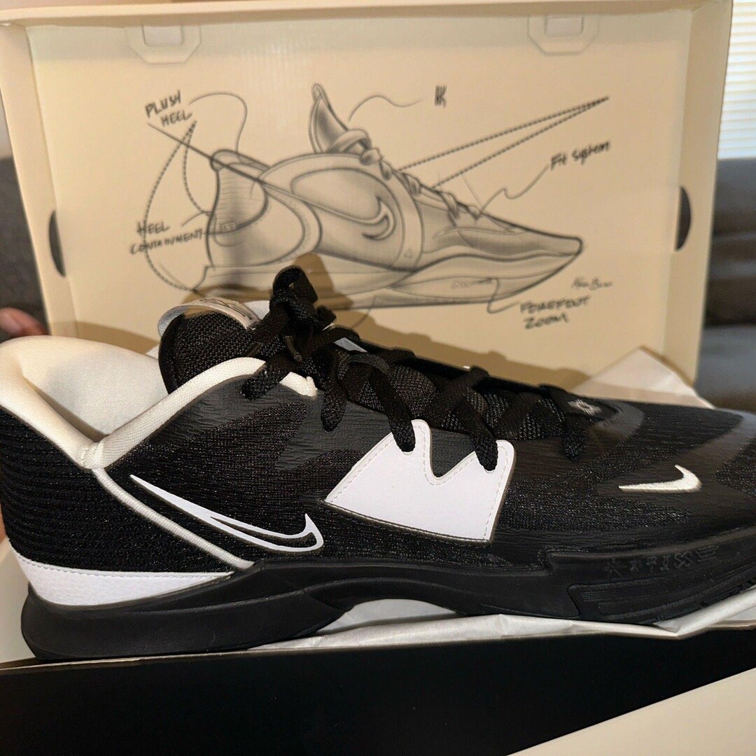 Nike Promo Kyrie Low 5 TB Basketball Sneakers Men's Size 15 Black ...