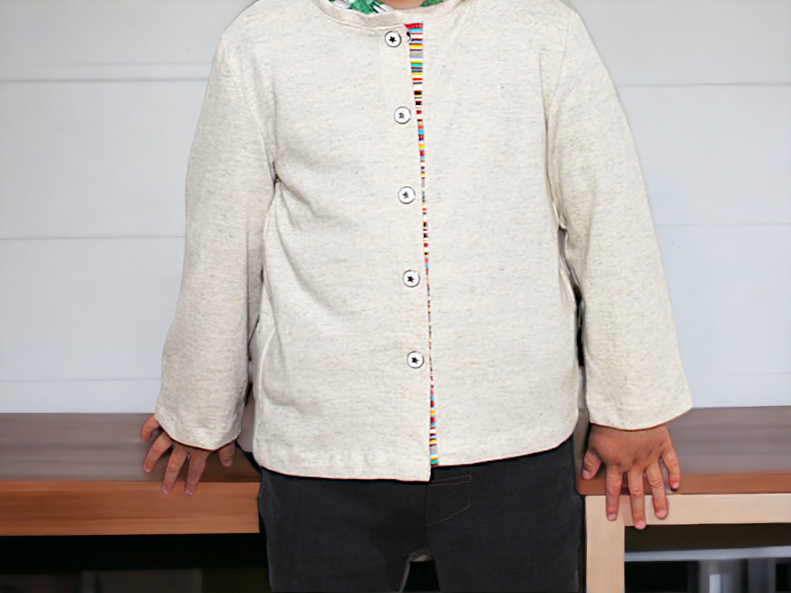 Kids Knit Cardigan Sewing Pattern: Sizes 1-5y (PDF Pattern) - Etsy