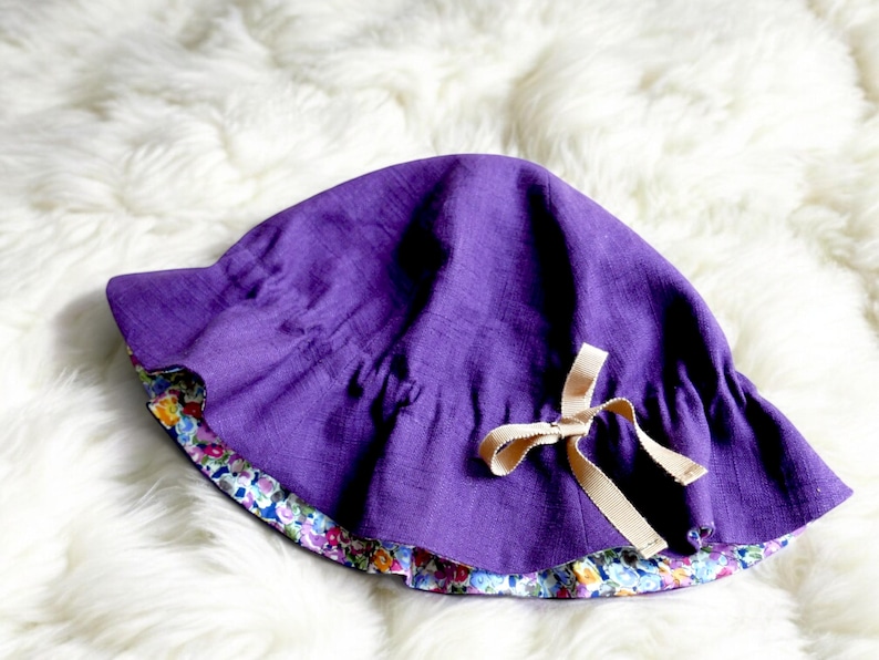 Tulip Hat Sewing Pattern PDF – Baby to Kids (5 Sizes) | Instant ...