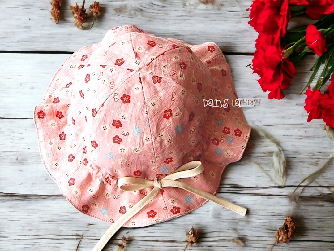 Tulip Hat Sewing Pattern PDF – Baby to Kids (5 Sizes) | Instant Download | A4 | Foldable ...