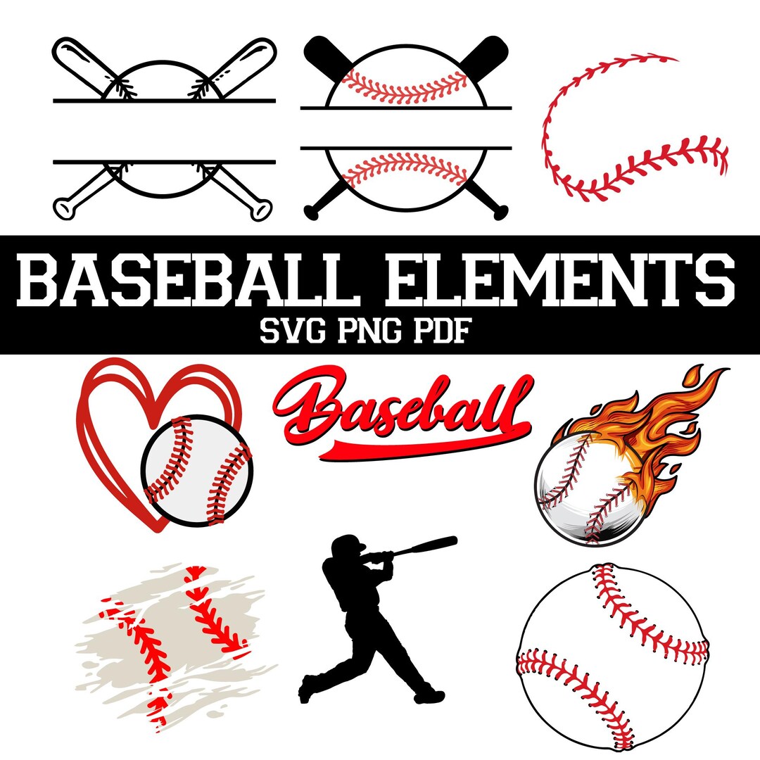 Baseball SVG Bundle, Baseball Svg. Baseball Stitches Svg, Baseball ...