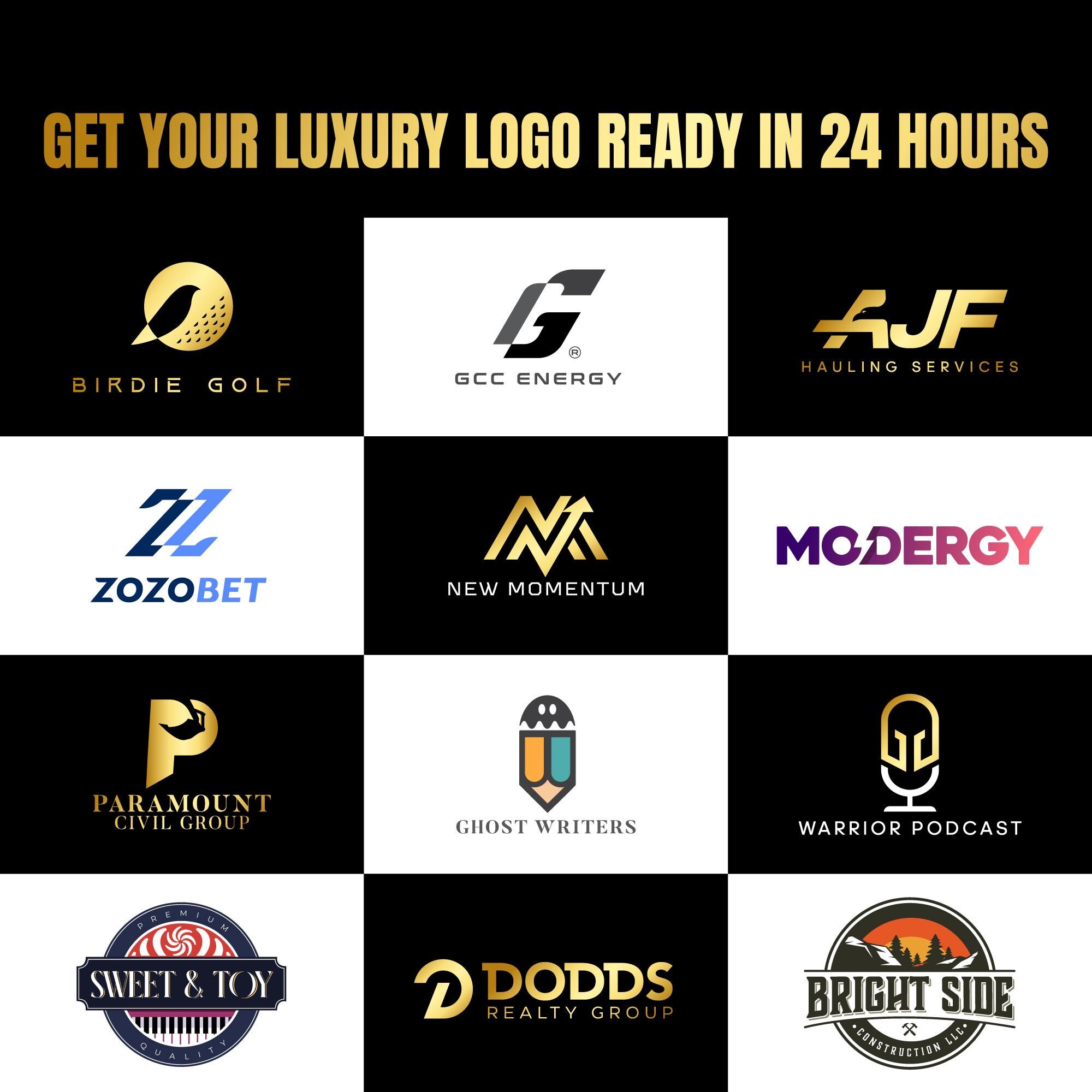 I Will Do a Custom Modern Professional Logo for Your Business ...