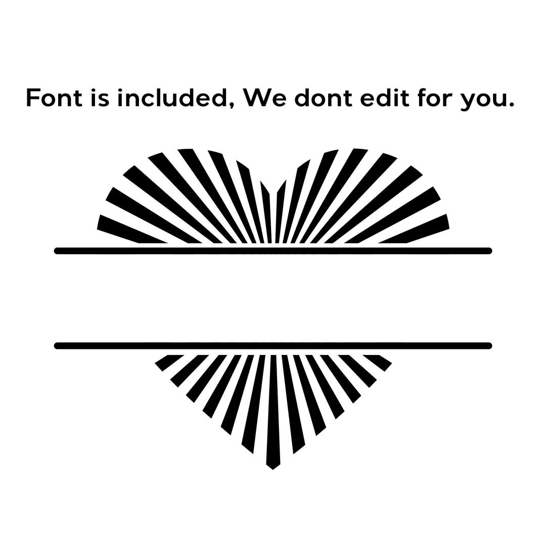 Heart Outline Heart DIGITAL DOWNLOAD Svg Png Pdf Eps Instant Digital ...