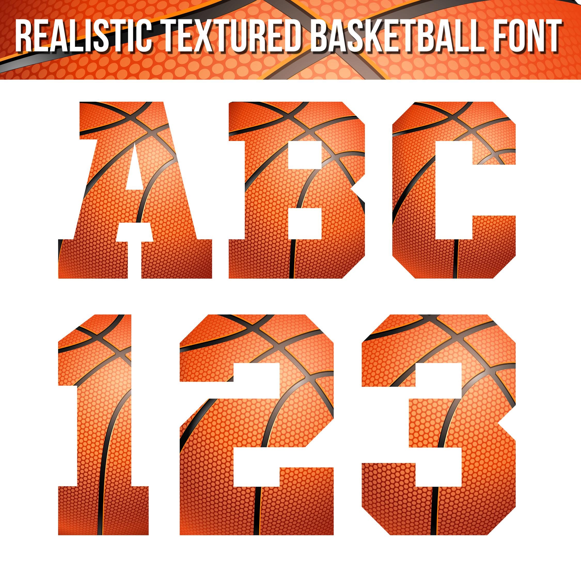 Basketball Letters