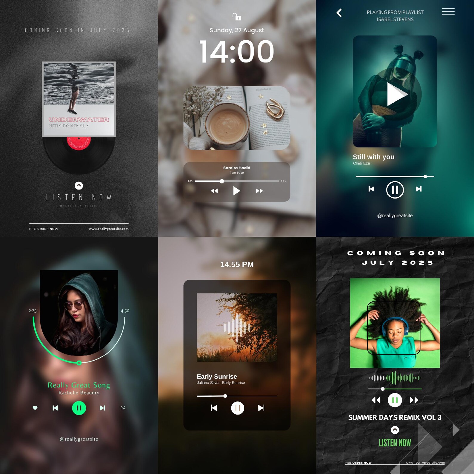 Music Player Template Canva, Music Player Plaque, Acrylic Song Art ...