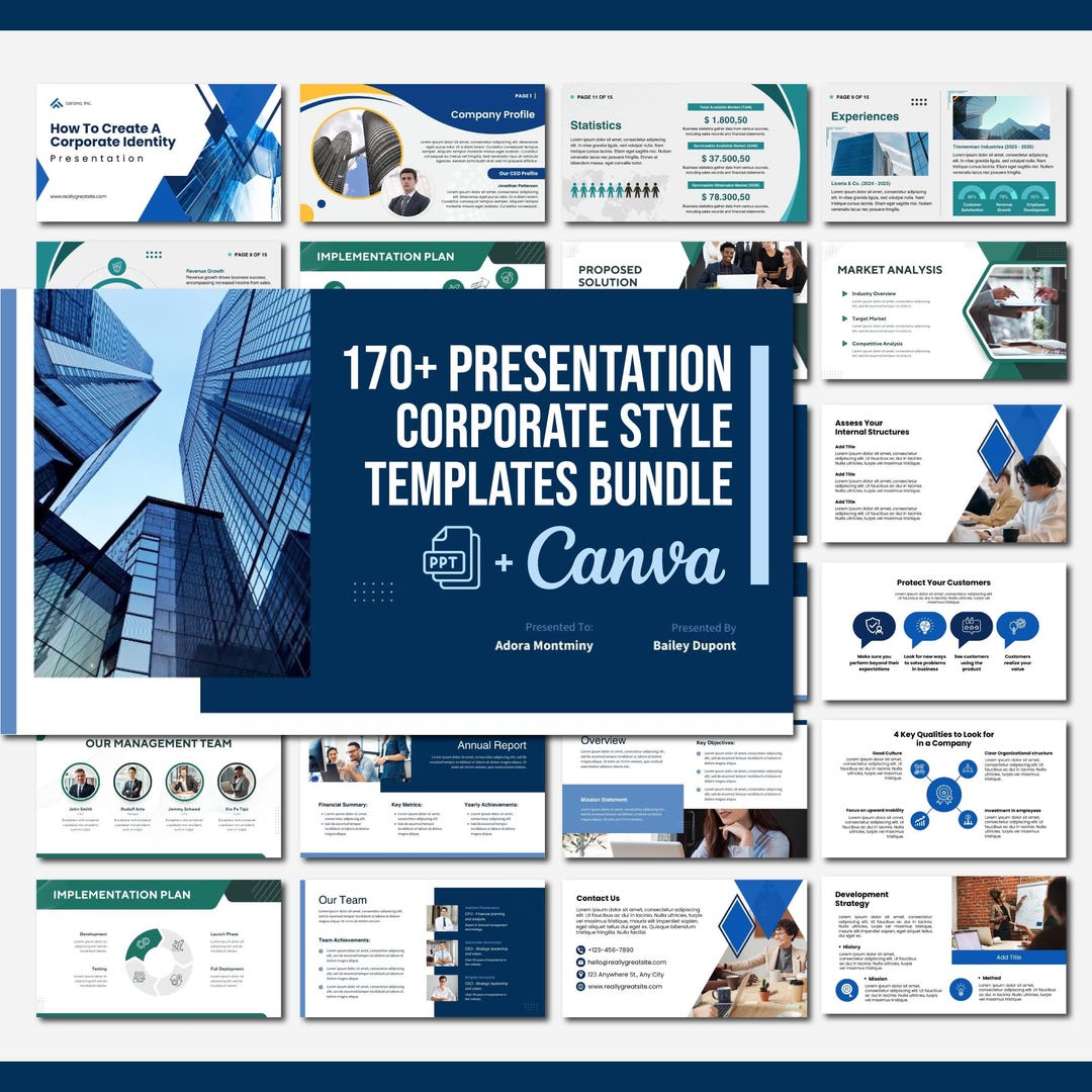Business Ppt Template, Business Plan Powerpoint, Strategy Slides ...