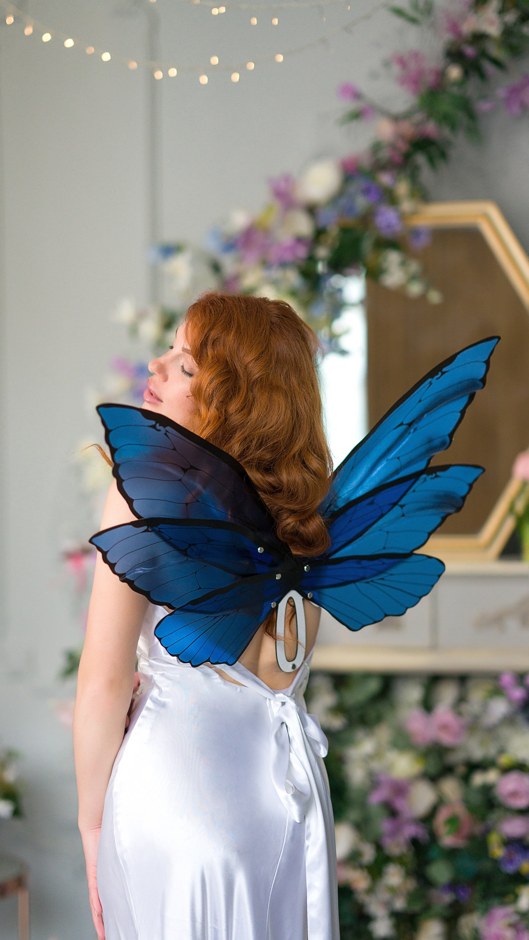 Blue Special Fairy Wings, Fairy Wings, Cosplay Wings, Magic Blue Wings ...