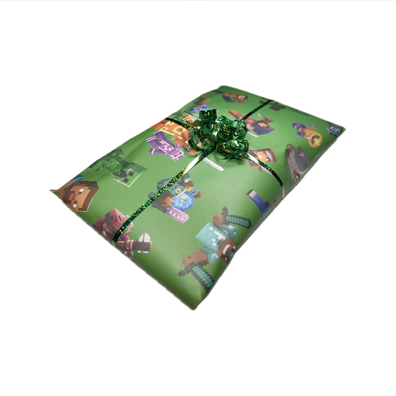 Minecraft Pass the Parcel Party Game With Prizes - Etsy