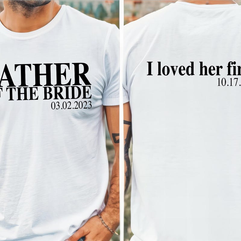 Father of the Bride Shirt - Etsy