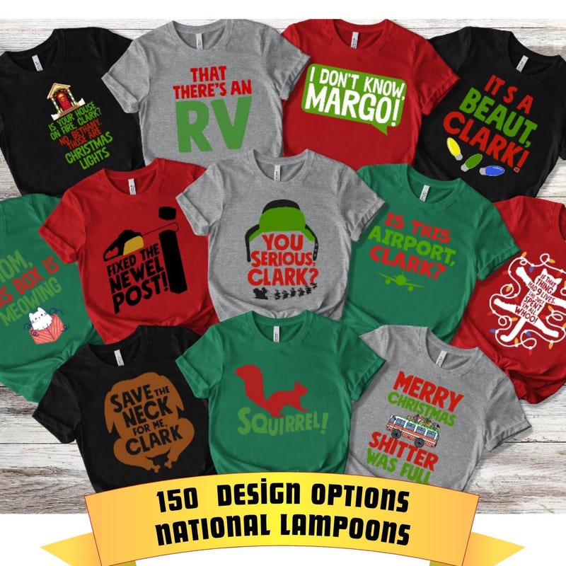 Christmas Lampoon Tshirt - Etsy