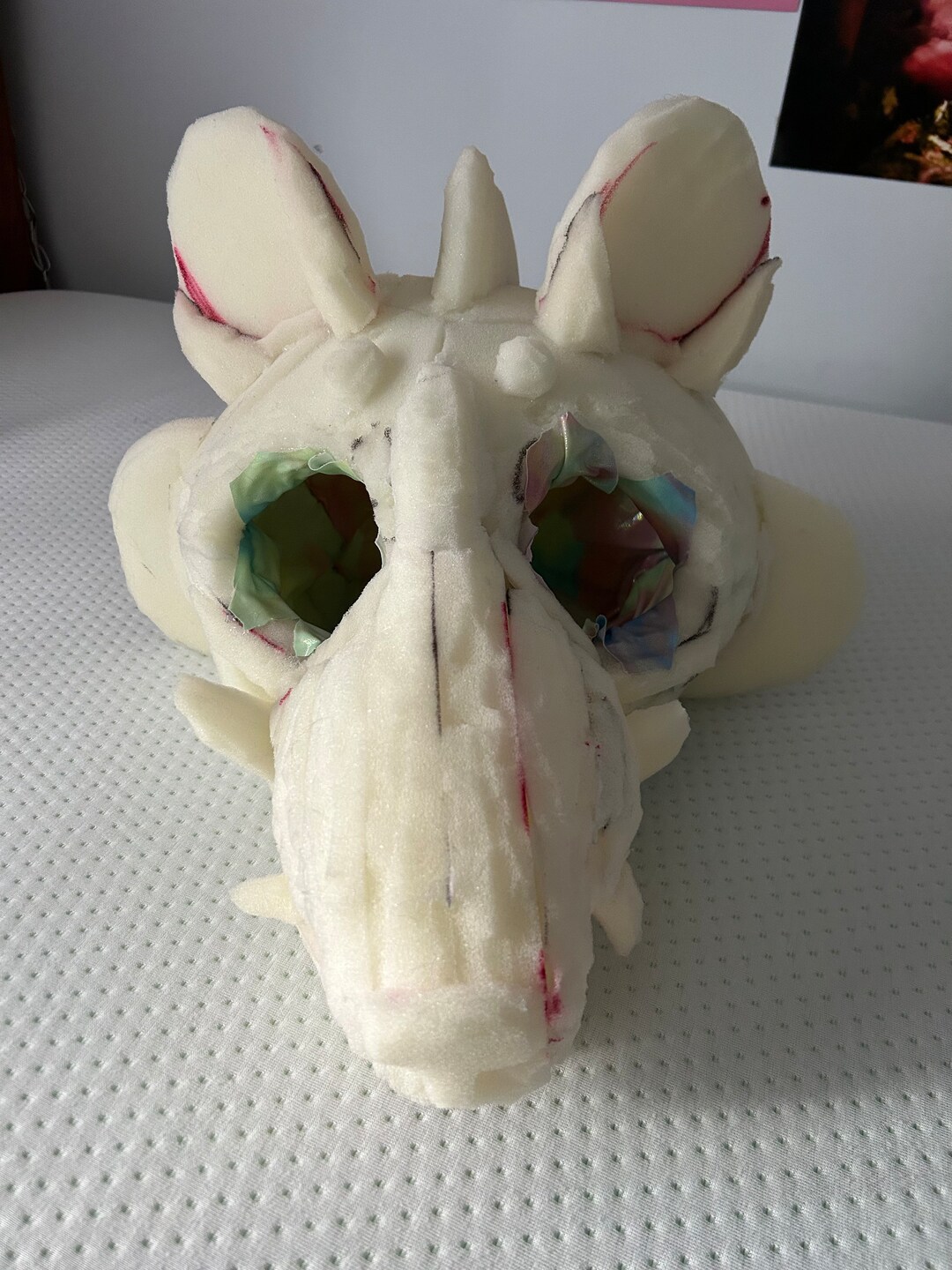 Fursuit Foam Head Base Possum Furry Toony Base - Etsy