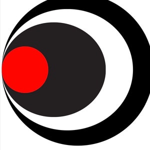 High Contrast Red, Black and White Visual Stimulus Cards (3 - 6months ...