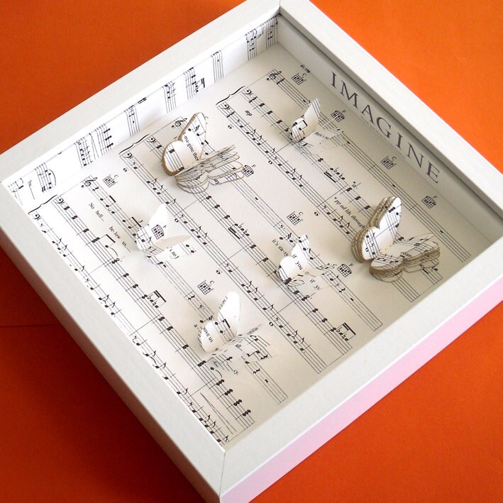 Bespoke Songbook Artwork - Etsy