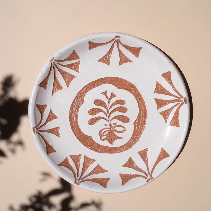 Provencal Pottery Plates - Etsy