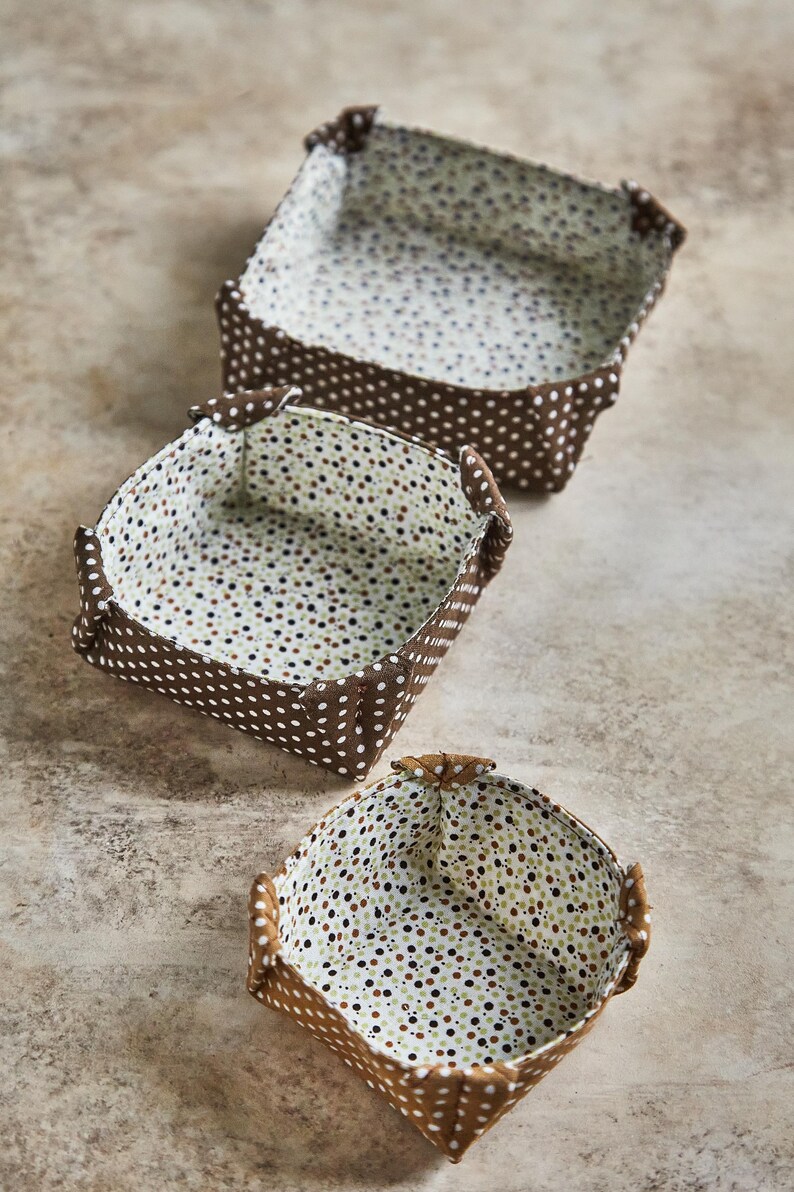 Nesting Fabric Trays - Etsy