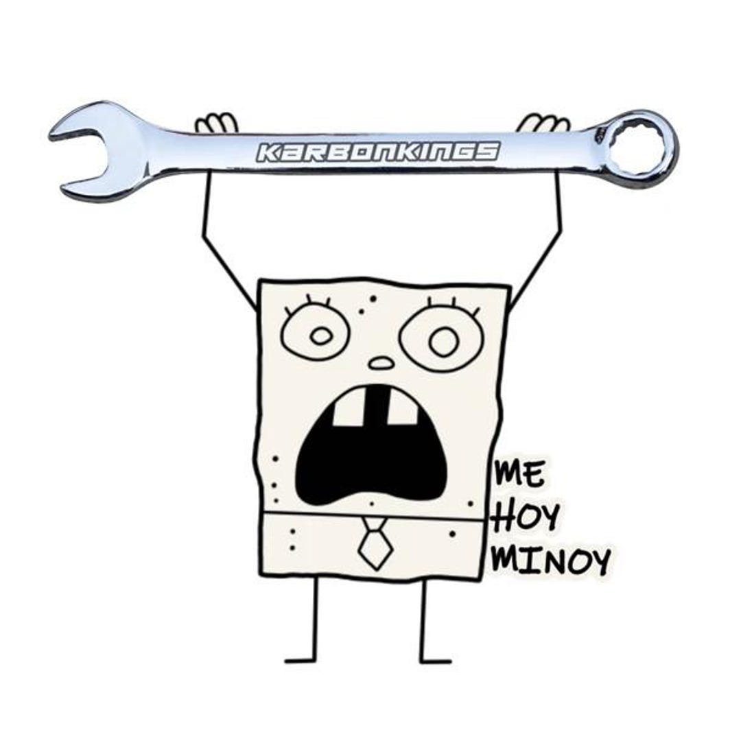 Doodle Bob Spongebob Me Hoy Minoy Wrench Vinyl Sticker NEW - Etsy