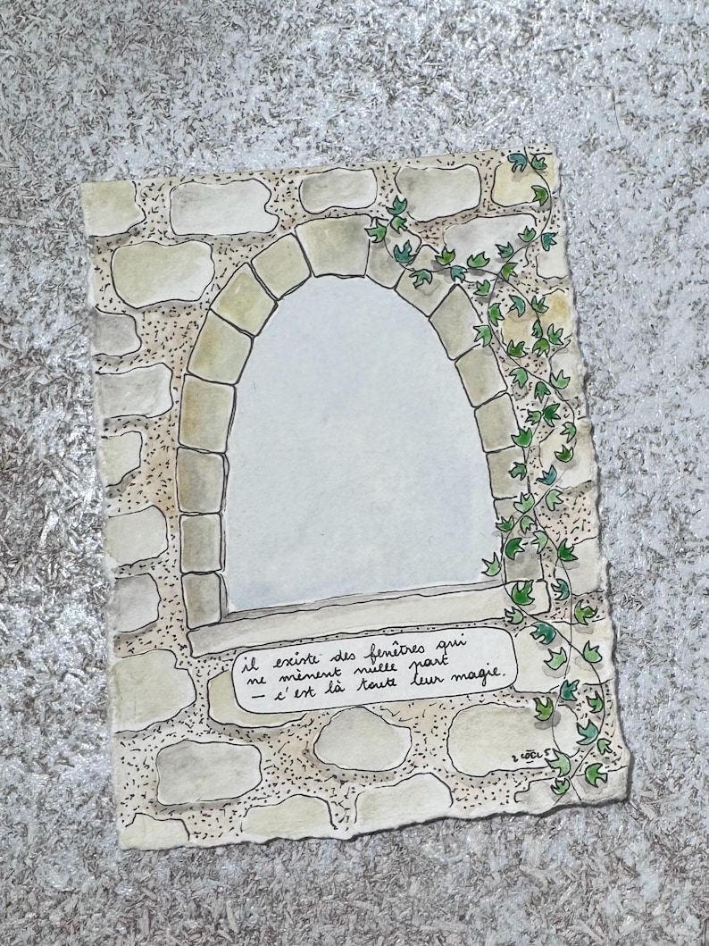 COOL (born in 1993) Windows, 2025 Watercolor on Paper, Signed and Dated ...