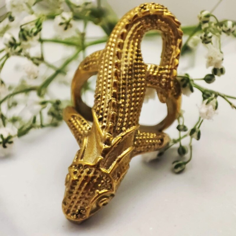 Lizard Ring - Etsy