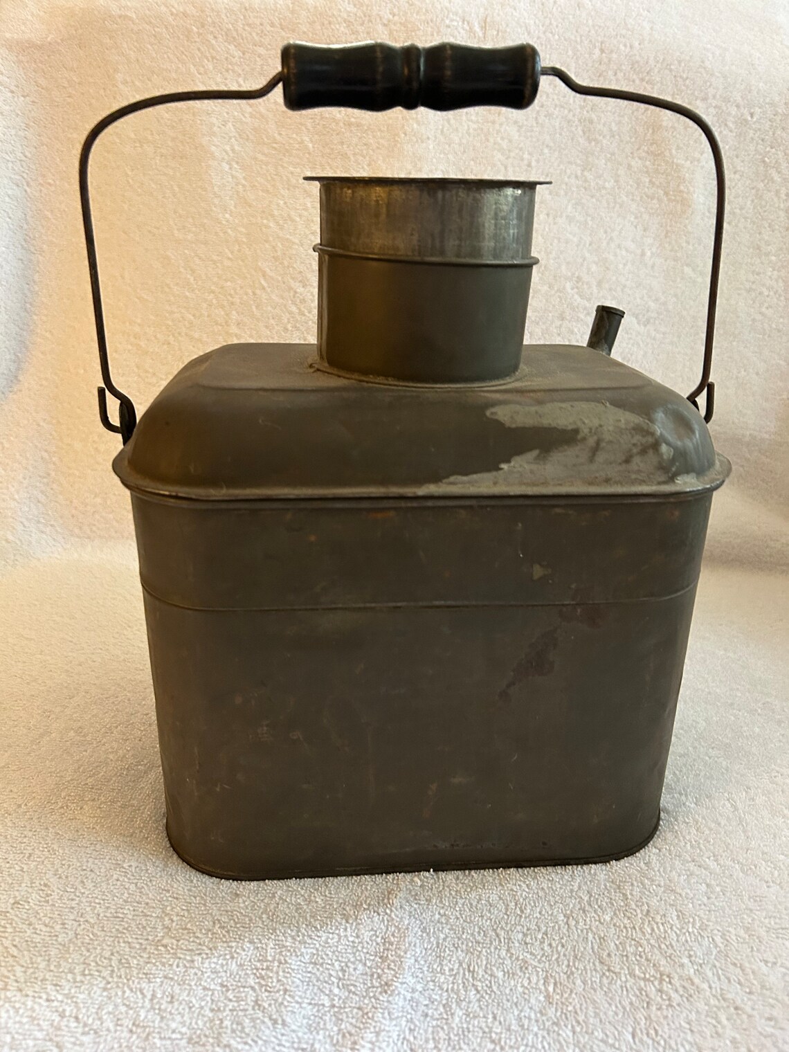 Very Rare Antique Miners-railroad Lunch Pail by Cream City Ware - Etsy