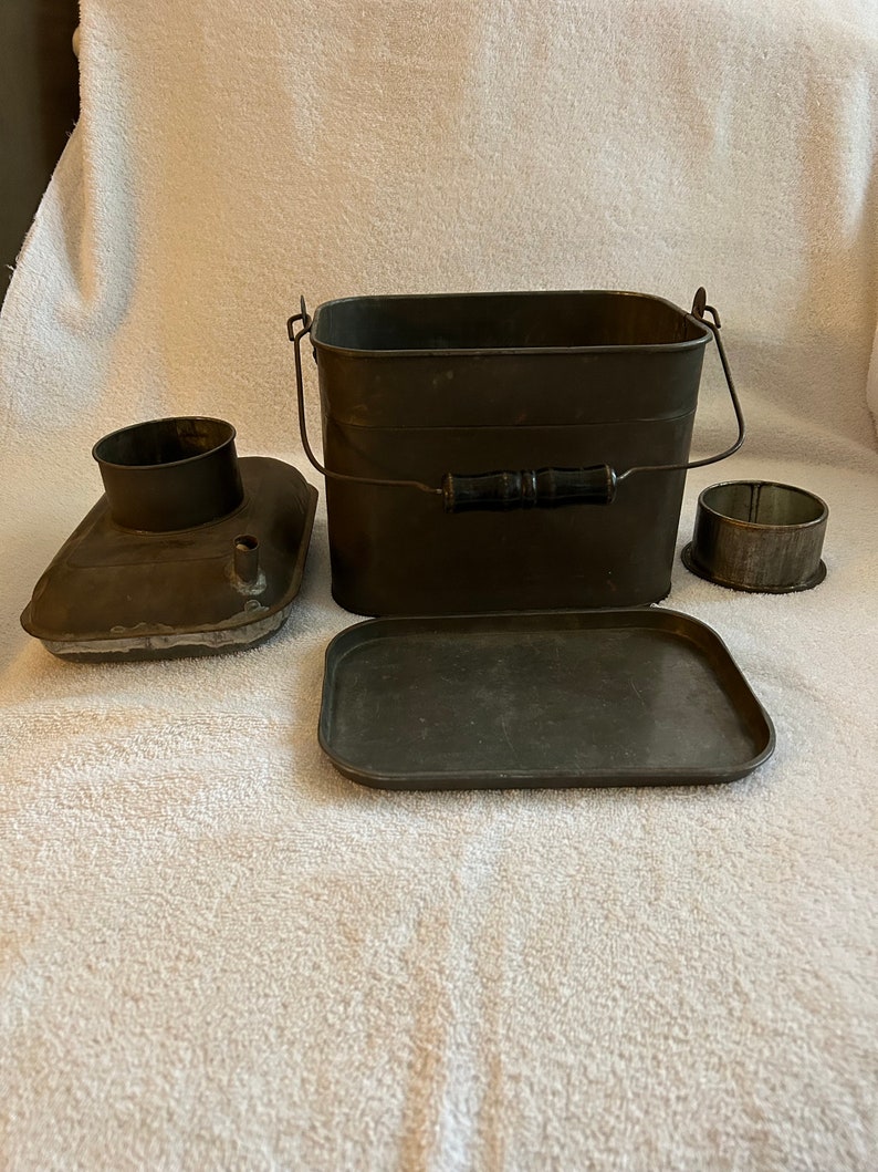 Very Rare Antique Miners-railroad Lunch Pail by Cream City Ware - Etsy