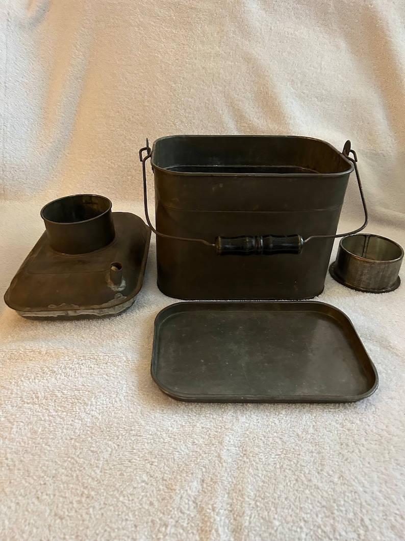 Very Rare Antique Miners-railroad Lunch Pail by Cream City Ware - Etsy