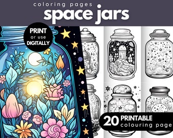 Life in A Jar Coloring Pages, Coloring Sheets, Coloring Pages for ...