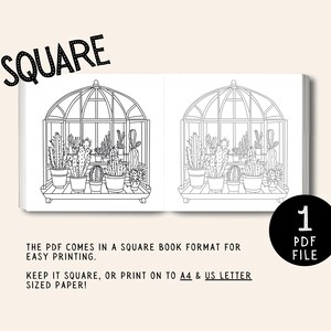 Cozy Room Coloring Pages, Pocket House Coloring Book for Adults, Boho ...