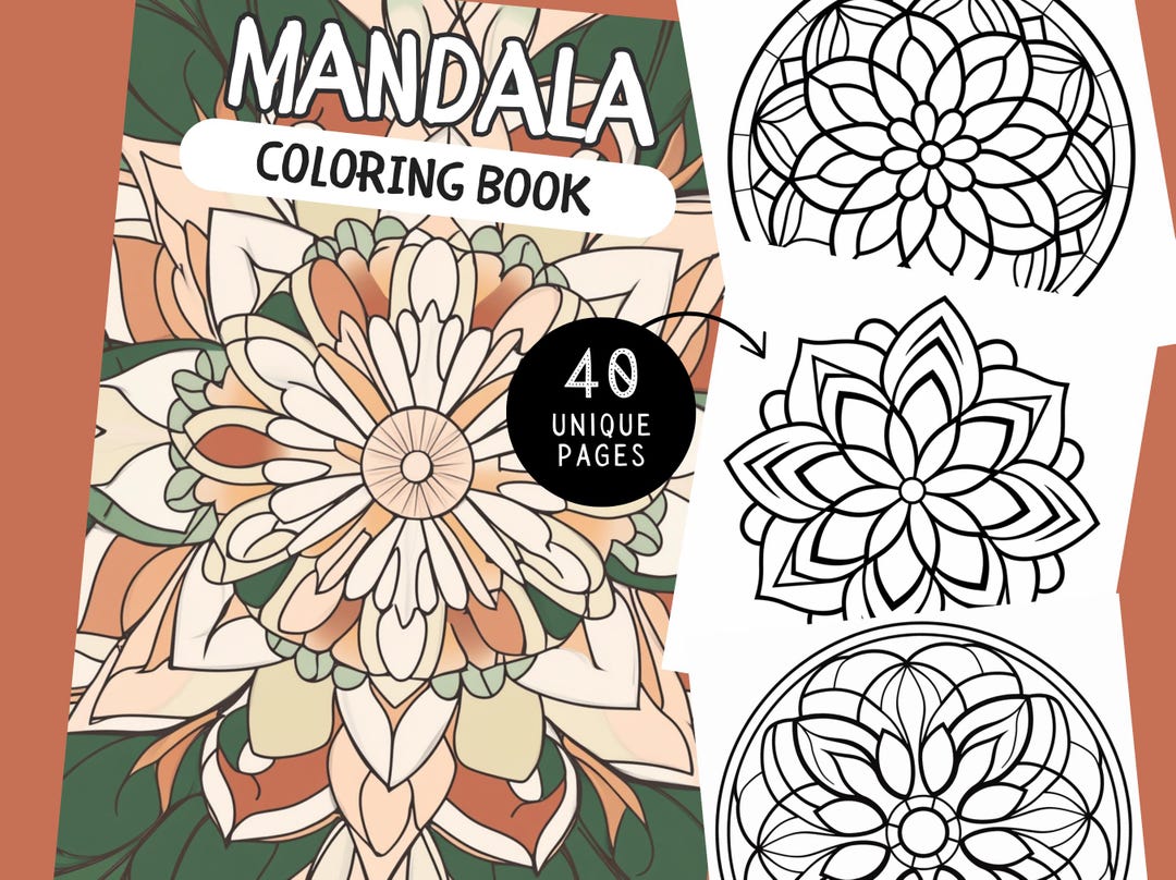 Bold AND Easy Mandala Coloring Pages, Mandalas Pattern, Mindful Adult ...