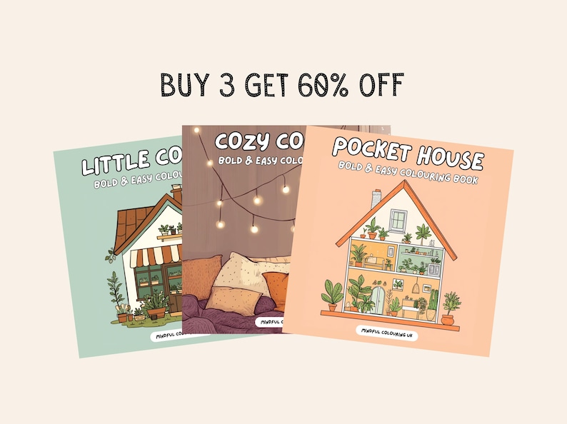 Kawaii Cozy Corners Coloring Pages for Adults, Printable 40 Page ...