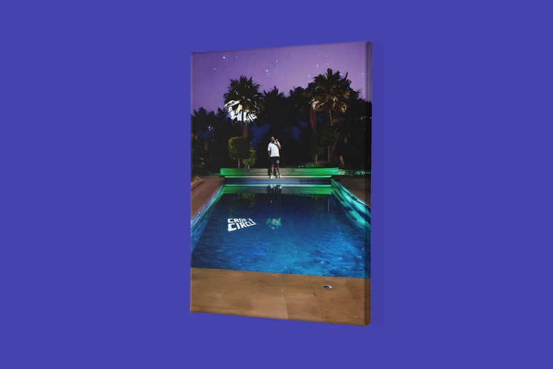 Nines Crop Circle 3 Album Art Acrylic Print Rap Wall Art, Rapper, Home ...